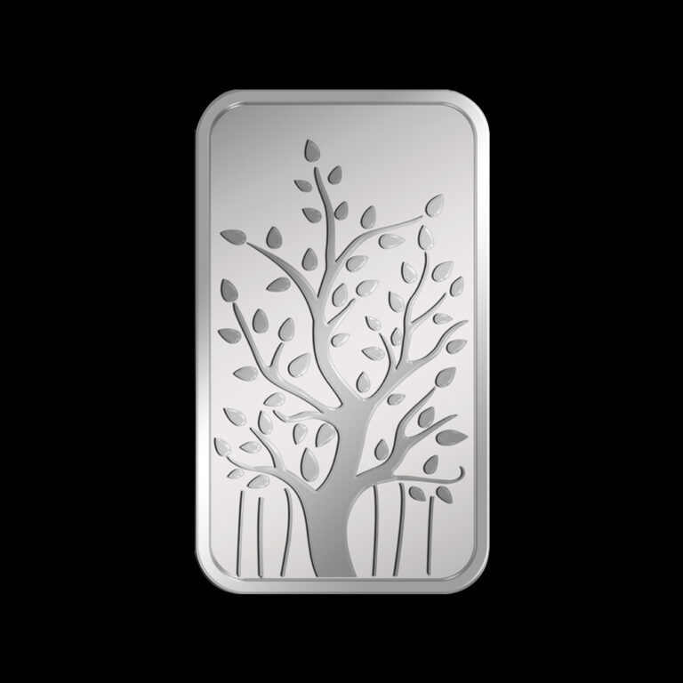 SIMHA MMTC PAMP SILVER BAR 10 GM BANYAN TREE | Simha Jewellers